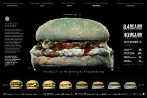 The Moldy Whopper by Burger King - Guerilla Marketing Archive